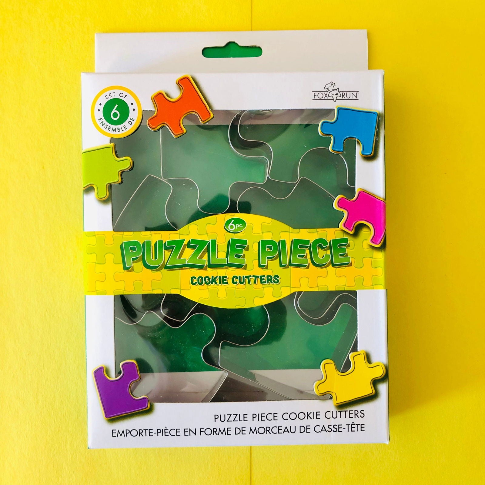 6-Piece Puzzle Piece Cookie Cutter Set – The Baker's Life